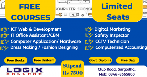 LOGIX College | Free Courses Admissions Open